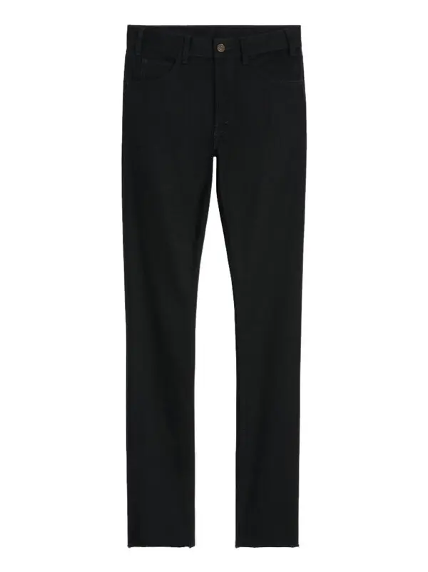 Celine Lou Jeans In Pure Wash Denim - Black