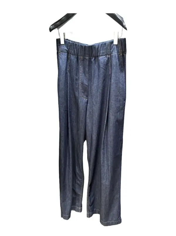 Dries Van Noten Wide-leg Pleated Jeans - Black