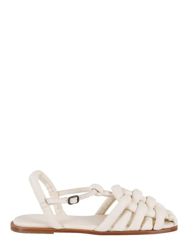 Hereu Cabersa Braided Strap Sandals - Pink