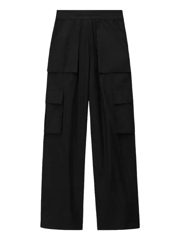 Alexander Wang Cargo Trousers With Pocket Detail - Black