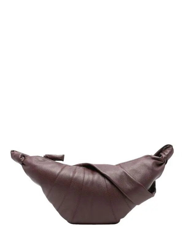 LEMAIRE Medium Croissant Crossbody Bag - Brown
