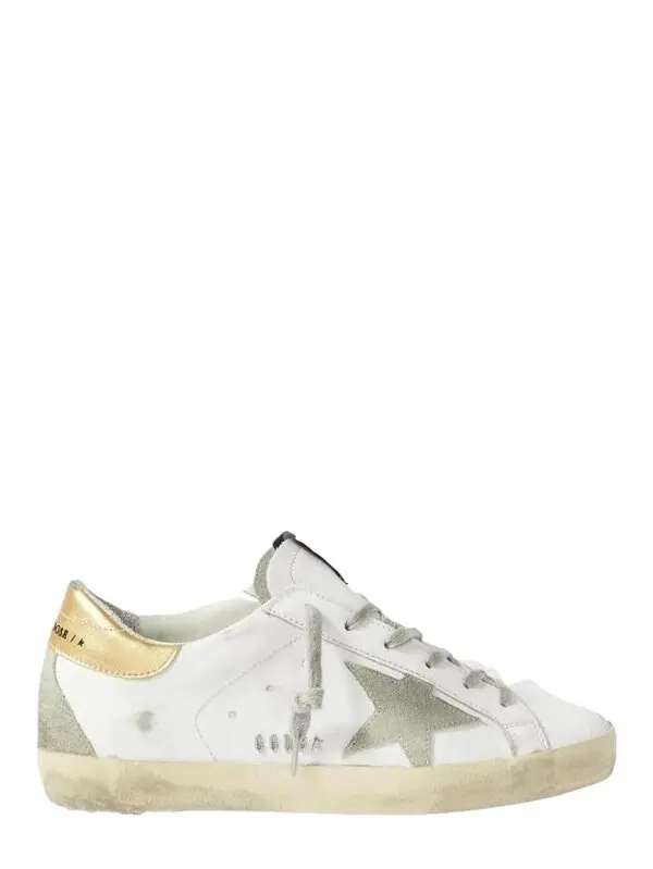 GOLDEN GOOSE Lace-up Low Top Sneakers - White
