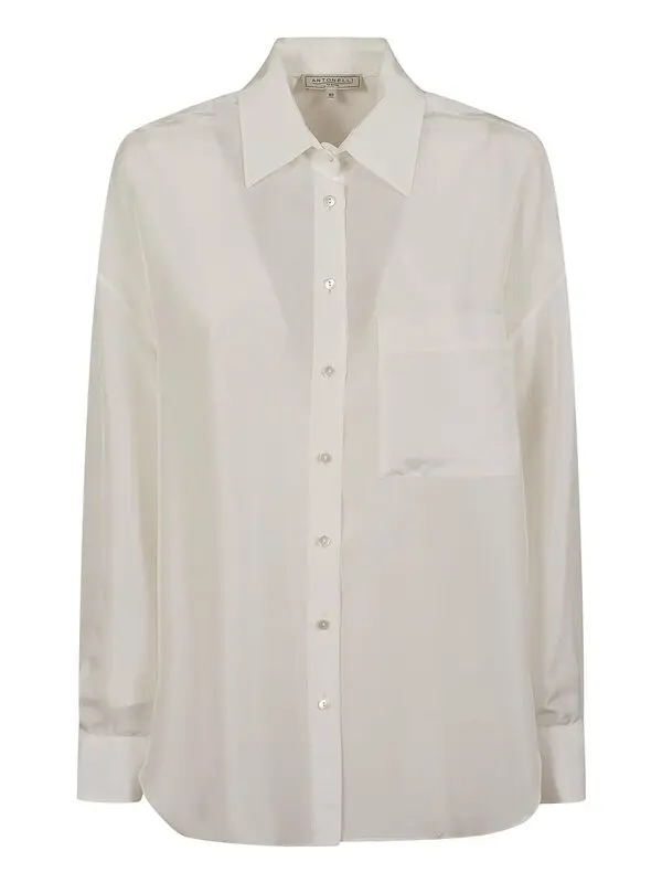 Antonelli Firenze Long Sleeve Shirt - White