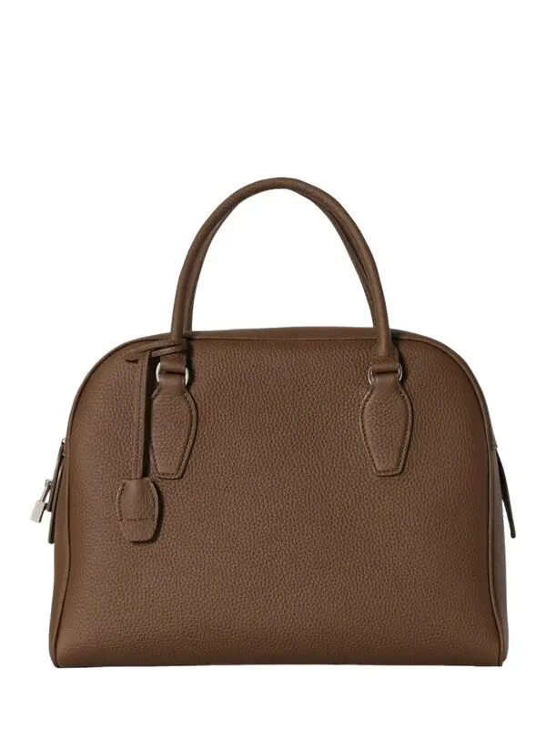 THE ROW India Top Handle Bag - Dark Olive
