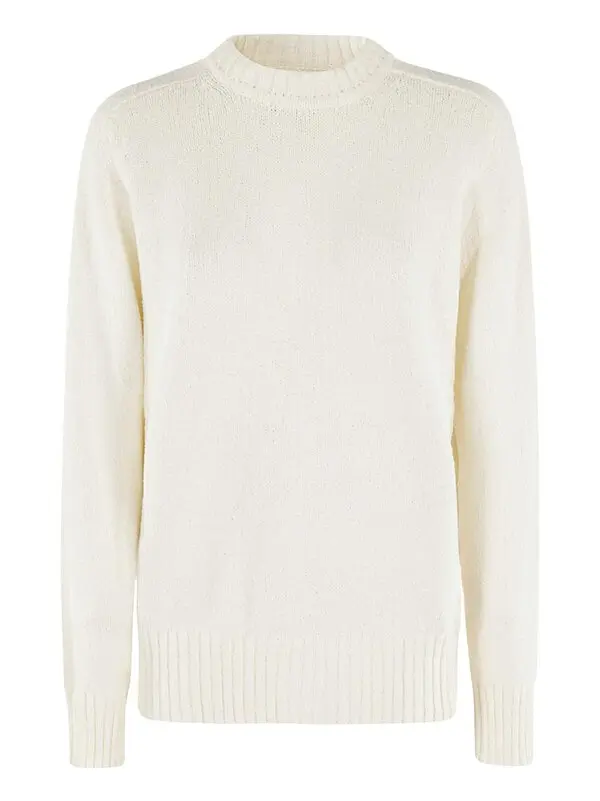 LOULOU STUDIO Canillo Knit Pullover - White