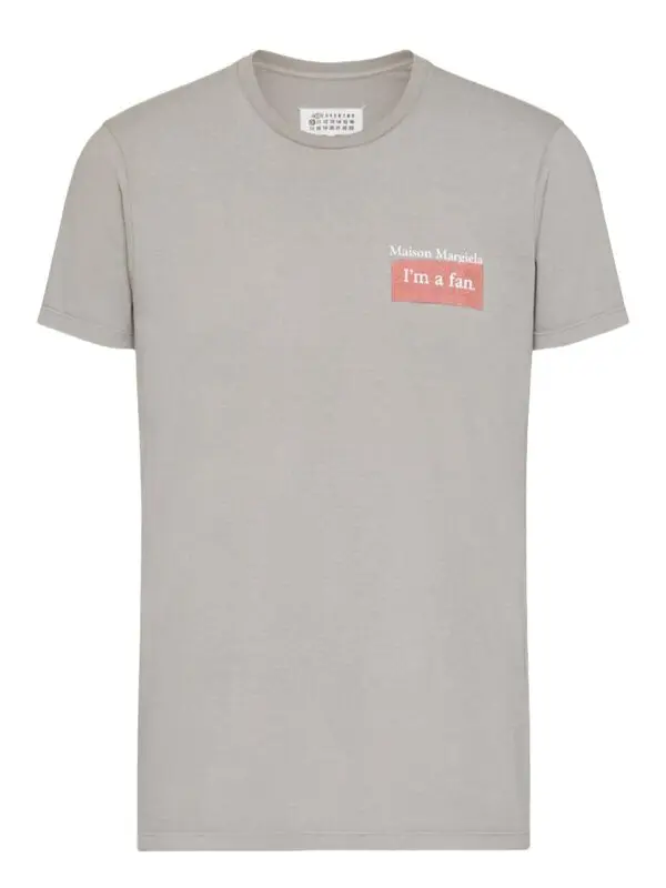 MAISON MARGIELA Crystal Hotel T-shirt - Gray
