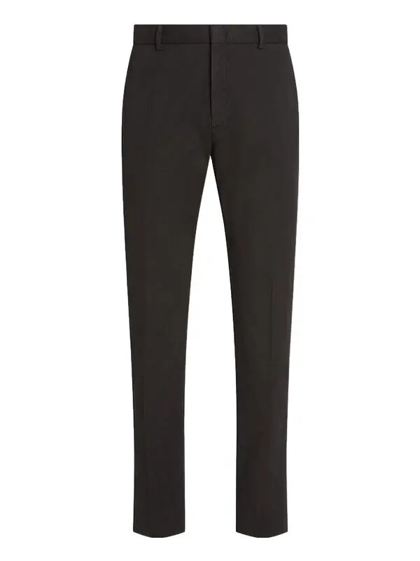 Zegna Tapered Chinos - Black