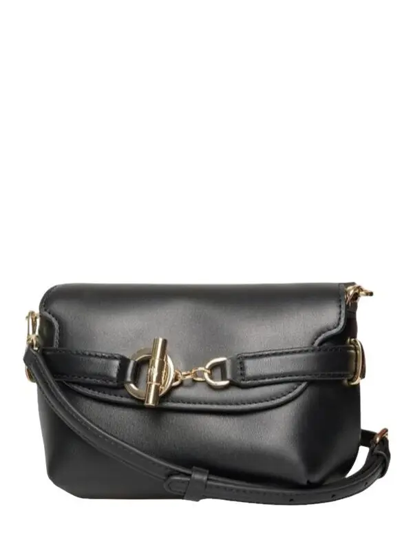 Ralph Lauren Flap Shoulder Bag - Black