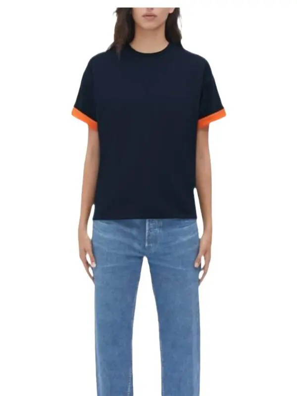 Bottega Veneta Double Plain T-shirt - Black