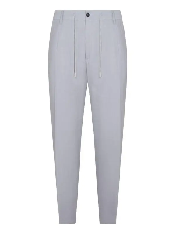 Eleventy Drawstring Waist Pants - Gray