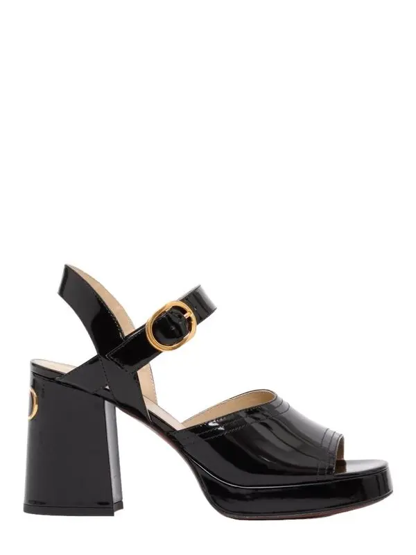 Valentino Garavani Fawcette Vlogo Signature Sandals - Black