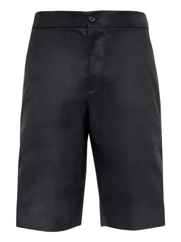 Alexander McQueen Paneled Knee-length Shorts - Black