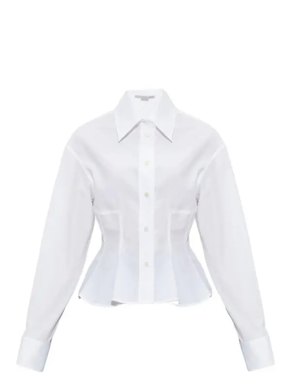 Stella McCartney Long Sleeve Button-up Shirt - White