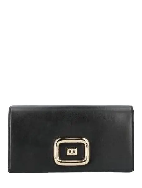 ROGER VIVIER Viv' Choc Crossbody Bag - Black