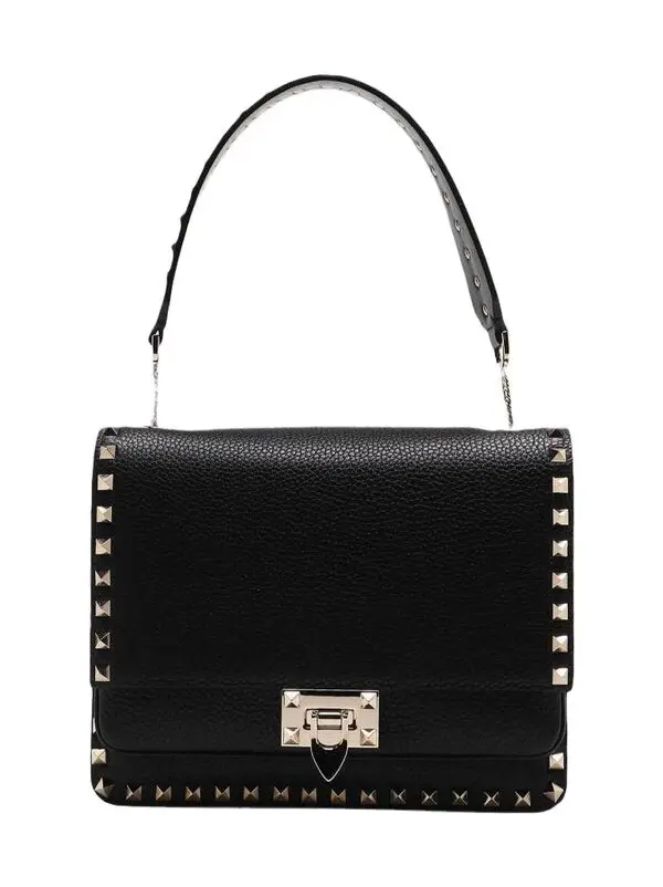 Valentino Garavani Rockstud Shoulder Bag - Black