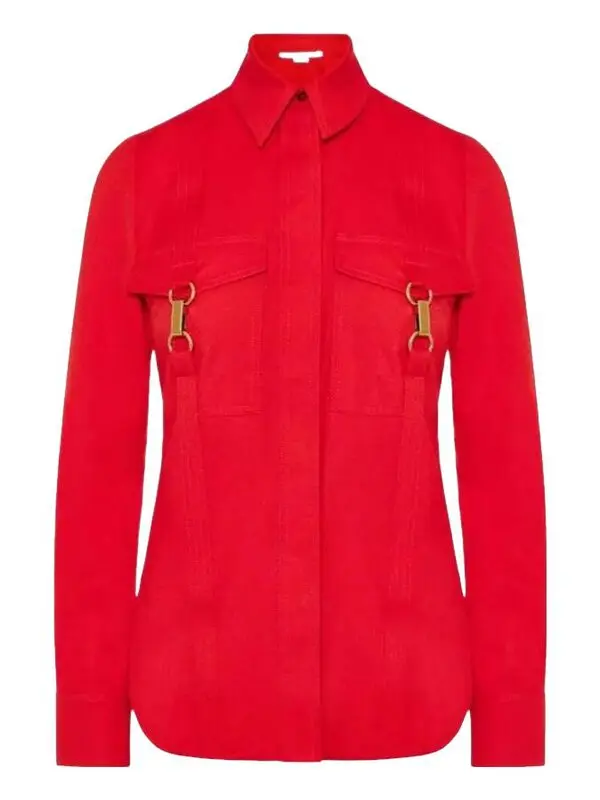 Stella McCartney Long Sleeve Shirt - Red