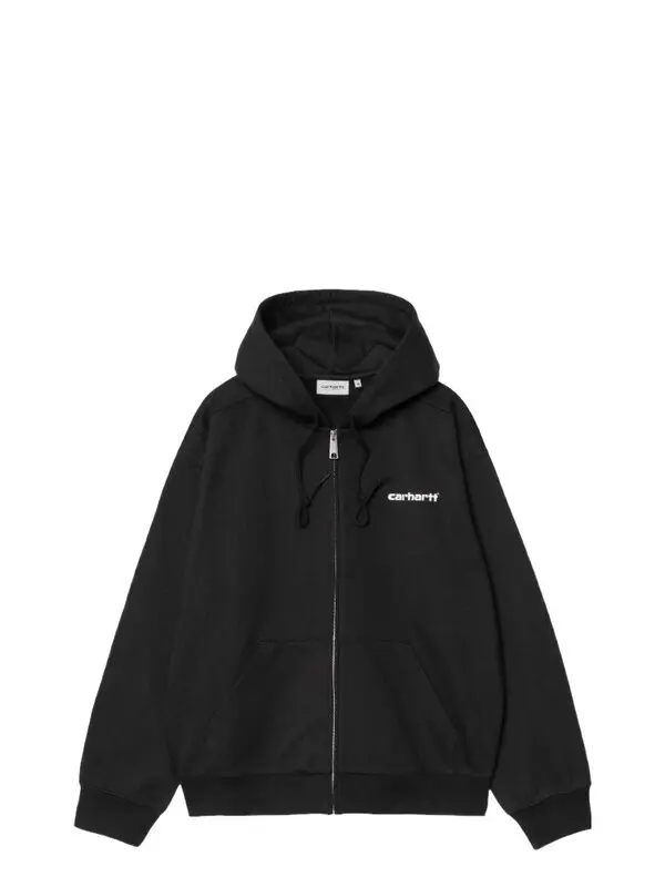 Carhartt Work In Progress Archive Lines Hoodie - Black