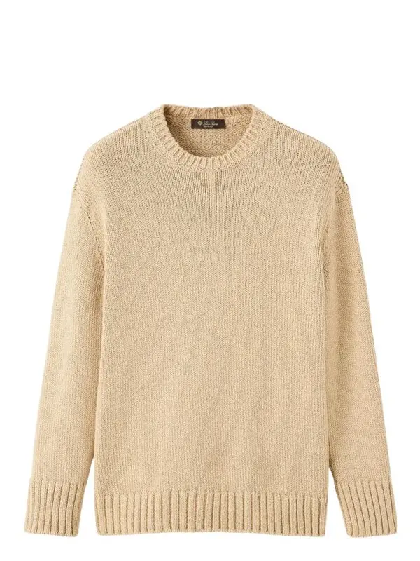 Loro Piana Crewneck Jumper - Nude