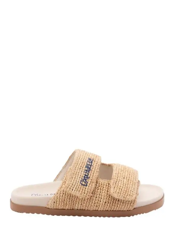Dsquared2 Braided Strap Sandals - Nude