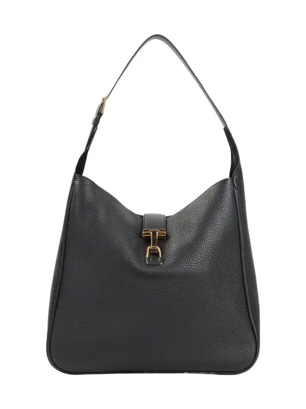 TOM FORD Tara Crazy Large Shoulder Bag - Black