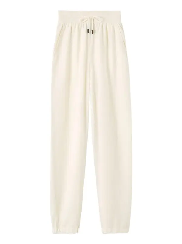 Loro Piana Merano Trousers - Natural Melange