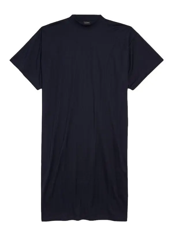 Balenciaga T-shirt Dress - Deep Navy Blue