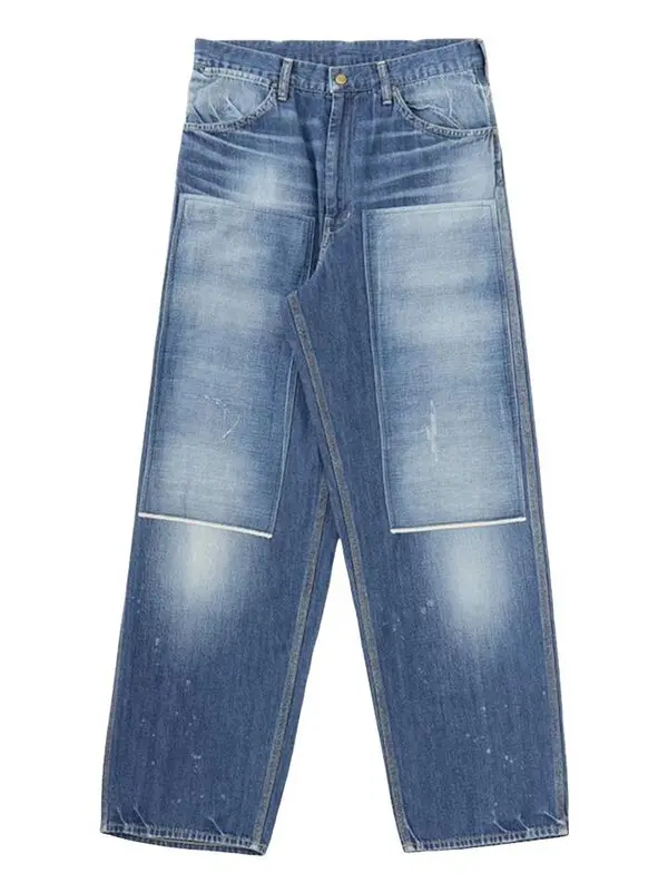 Visvim Waistband Jeans - Blue