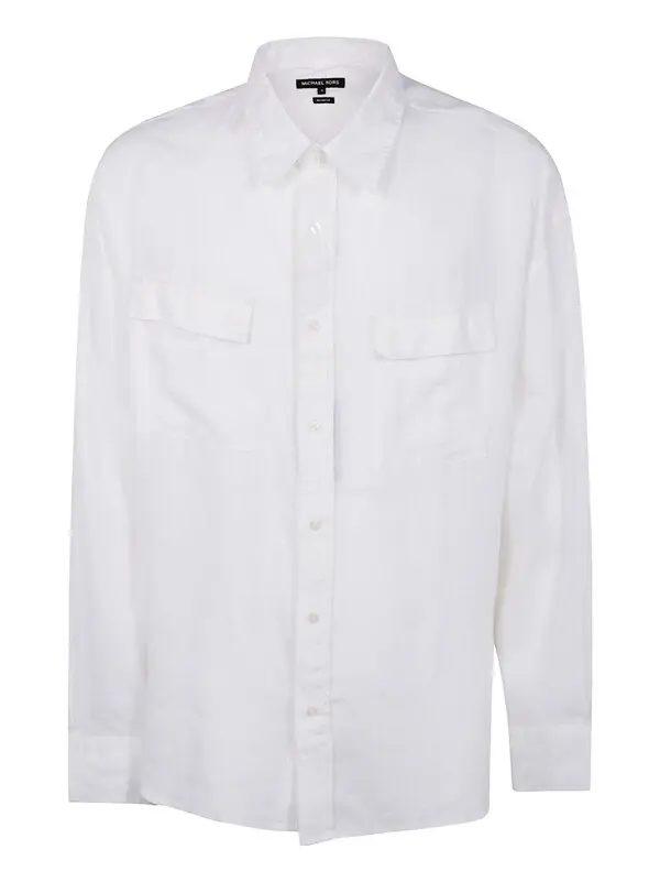 Michael Kors Long Sleeved Shirt - White
