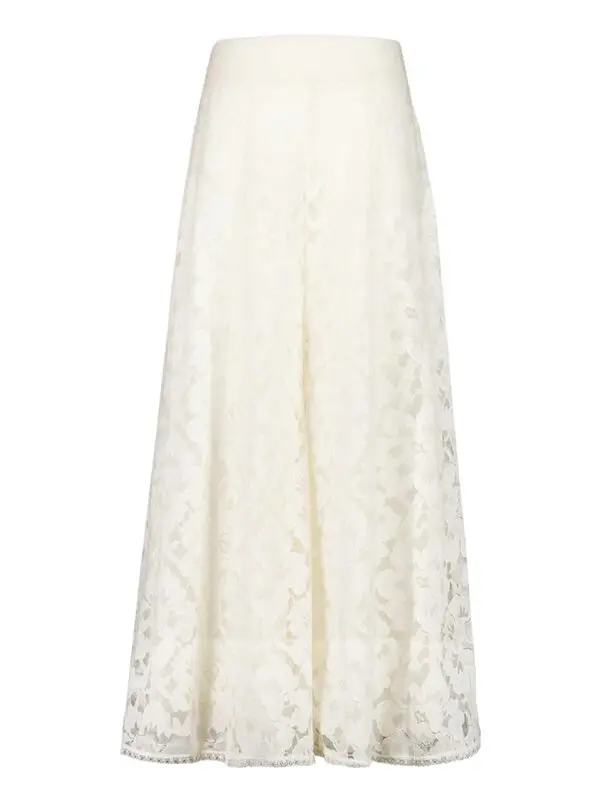 Zimmermann Lace Culottes - White