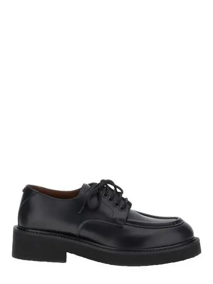 Valentino Garavani Vlogo Signature Lace-up Shoes - Black