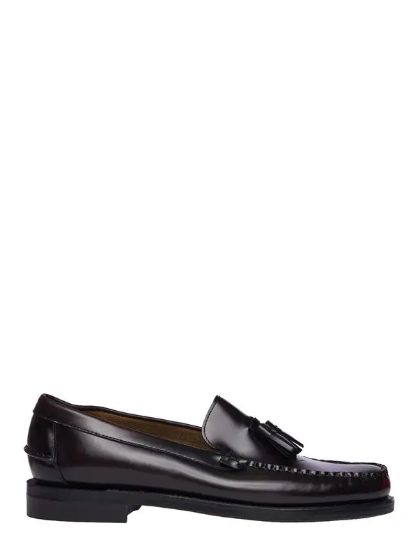 SEBAGO Tassel Loafers - Brown Burgundy