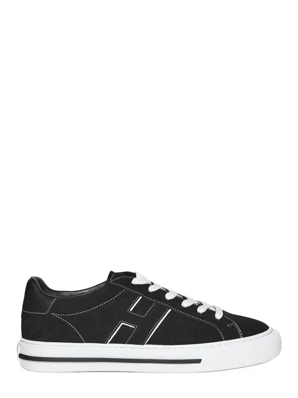 Hogan H Patch Sneakers - Black