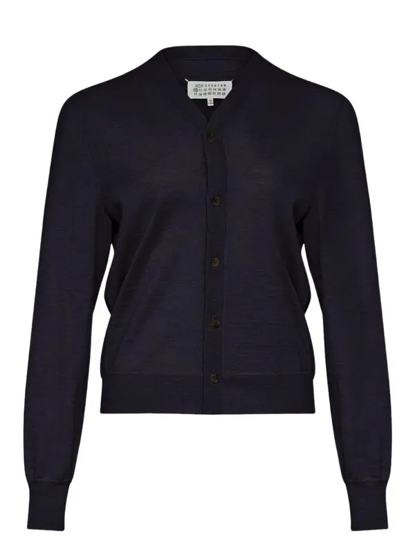 MAISON MARGIELA V-neck Cardigan - Black