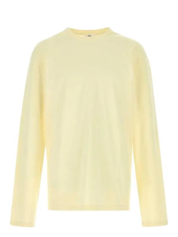 RIER Crew Neck T-shirt - Light Yellow