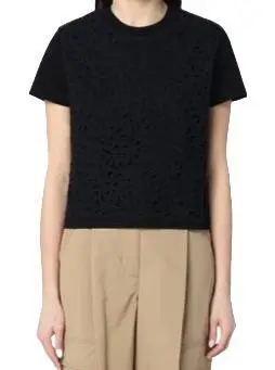 Moncler Short Sleeve T-shirt - Black