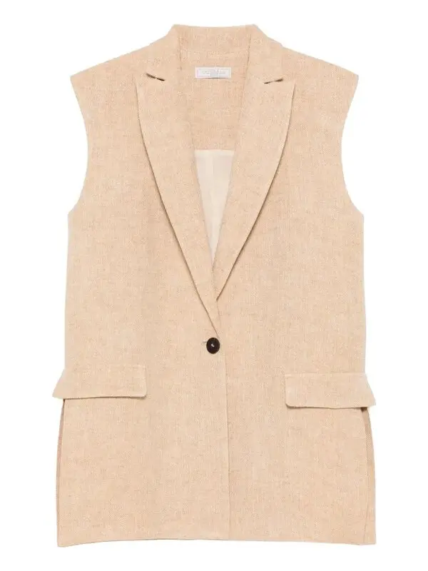 Antonelli Firenze Frida Vest - Nude