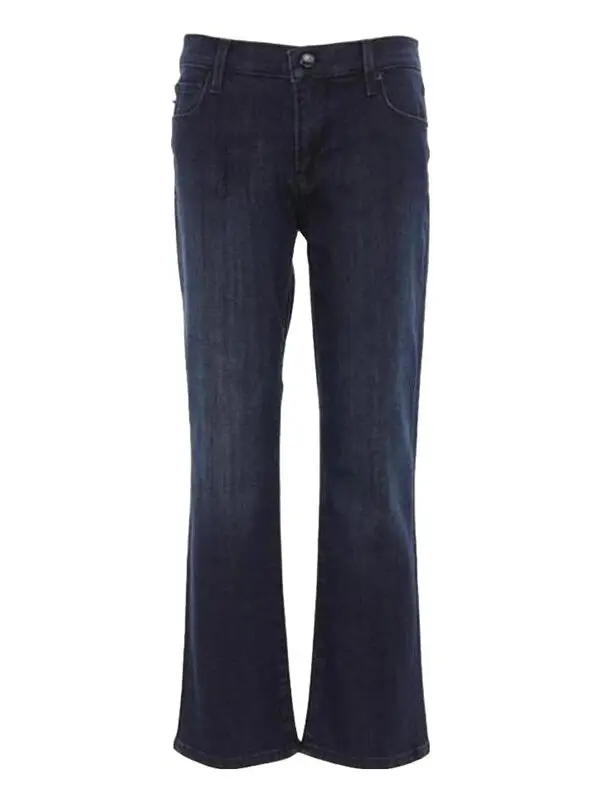 Moschino Belt Loop Jeans With Heart Detail - Black