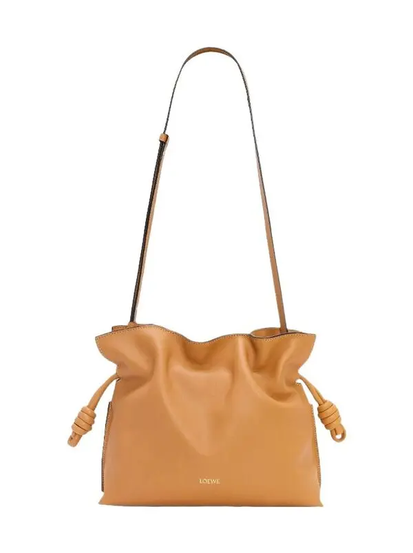 Loewe Flamenco Medium Clutch Bag - Brown
