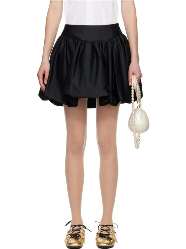 Simone Rocha Bubble Mini Skirt - Black