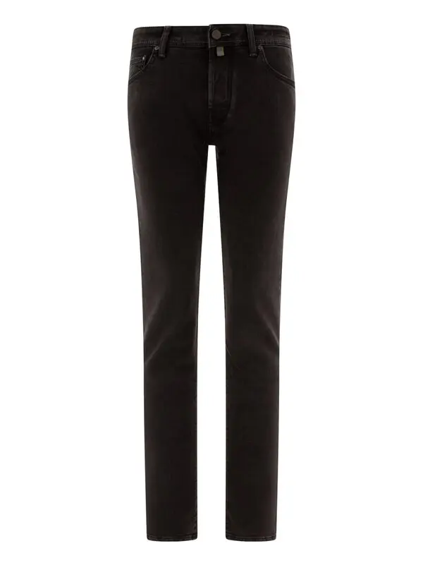 Jacob Cohen Nick Low-waist Jeans - Black