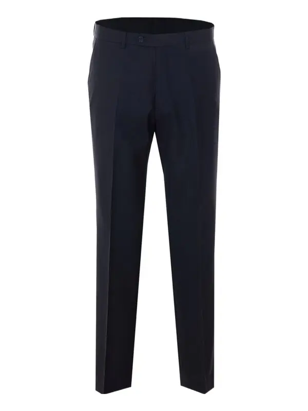 SUNFLOWER Straight-leg Tailored Trousers - Black