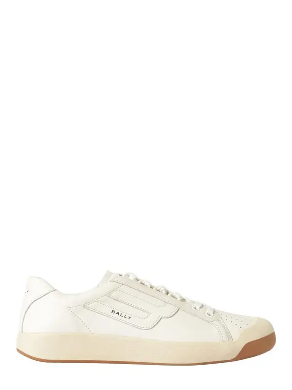 Bally Lace-up Low-top Casual Shoes - White