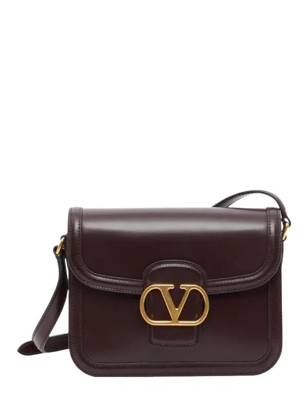 Valentino Garavani 9to5 Foldover Top Shoulder Bag - Black