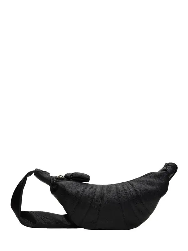 LEMAIRE Croissant Small Crossbody Bag - Black