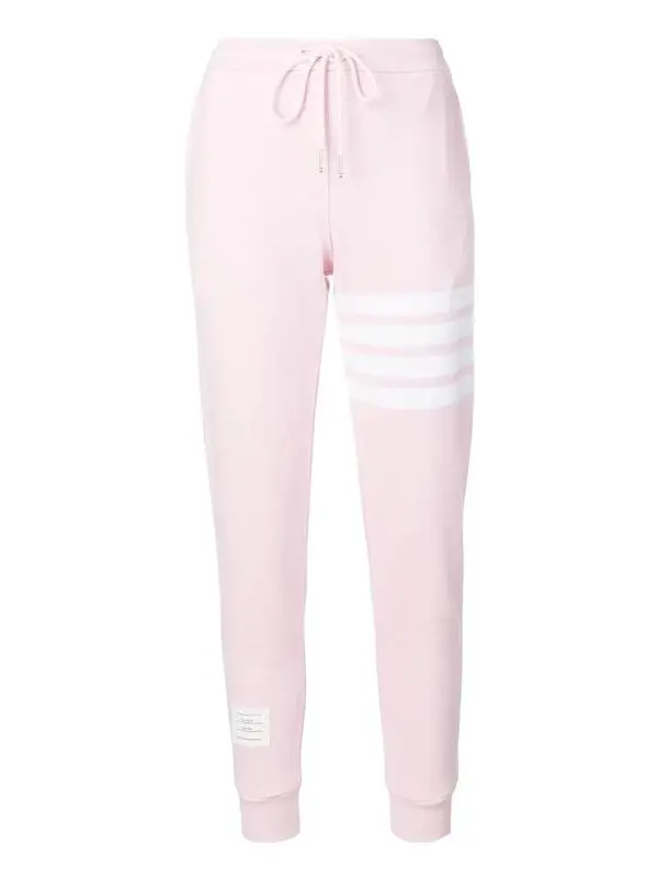 Thom Browne Engineered 4-bar Loopback Sweatpants - Light Pink