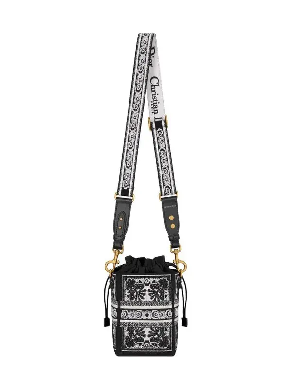 Dior D-bubble Bucket Bag - Black