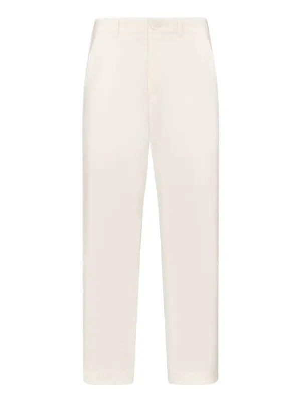 Dior Cd Heart Embroidered Trousers - White