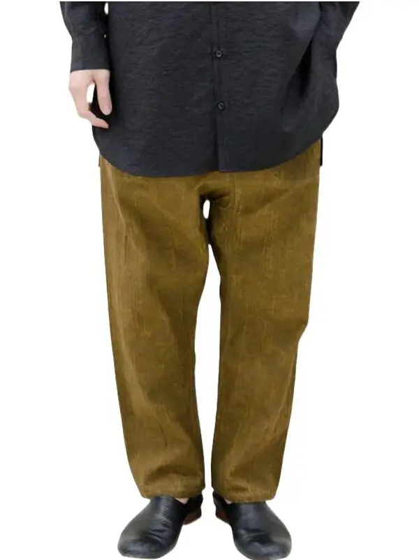 UMA WANG Corduroy Trousers - Brown