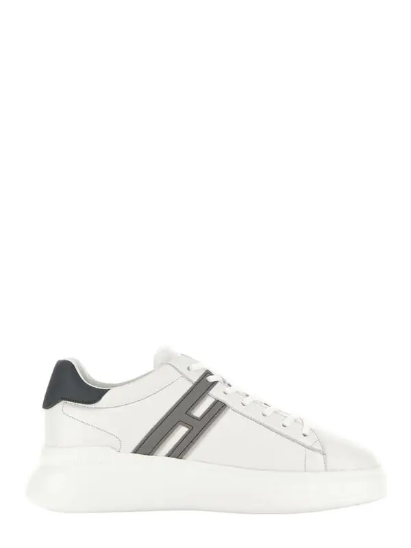 Hogan H580 Side H Patch Sneakers - White Ash