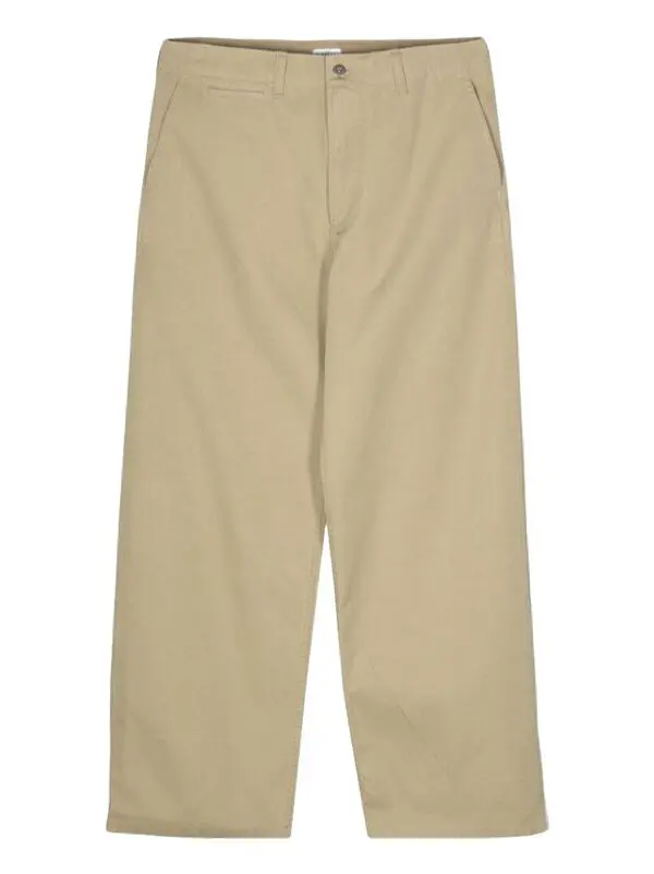 Burberry Wide-leg Chino Trousers - Nude